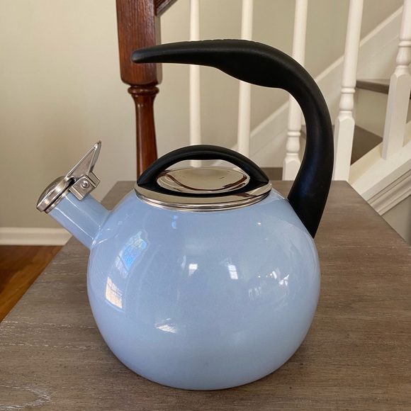 Chantal | Kitchen | Chantal Blue Enamel On Steel 2 Quart Tea Kettle ...